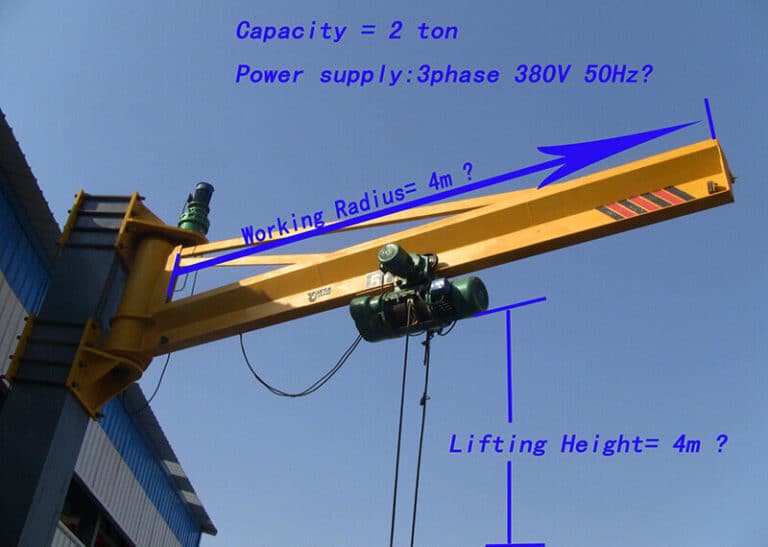 Jib and Workstation Cranes | Workstation Jib Crane | Dongqi Crane - Jib ...